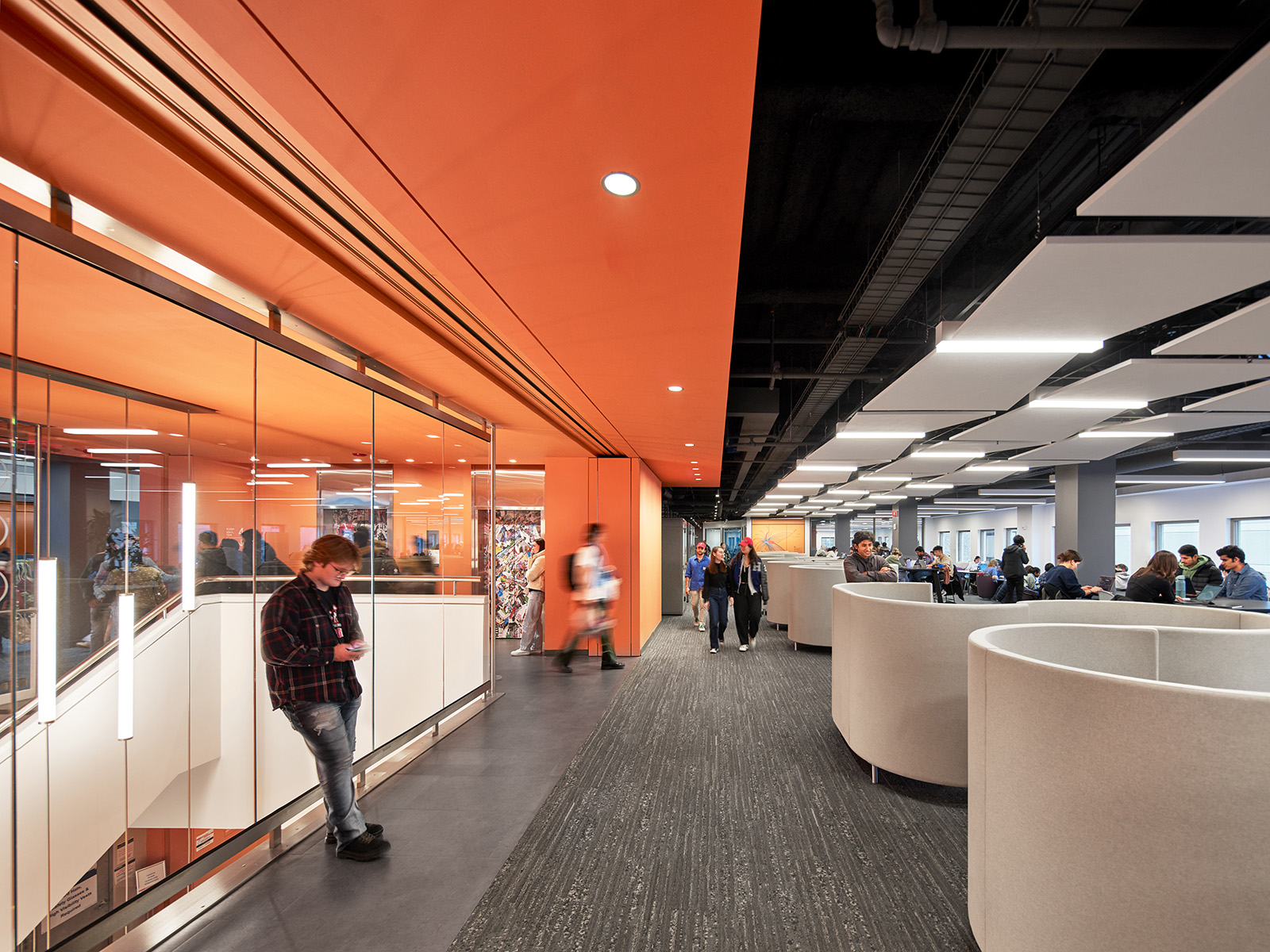 Northeastern University Snell Library by The Lighting Practice, Inc ...