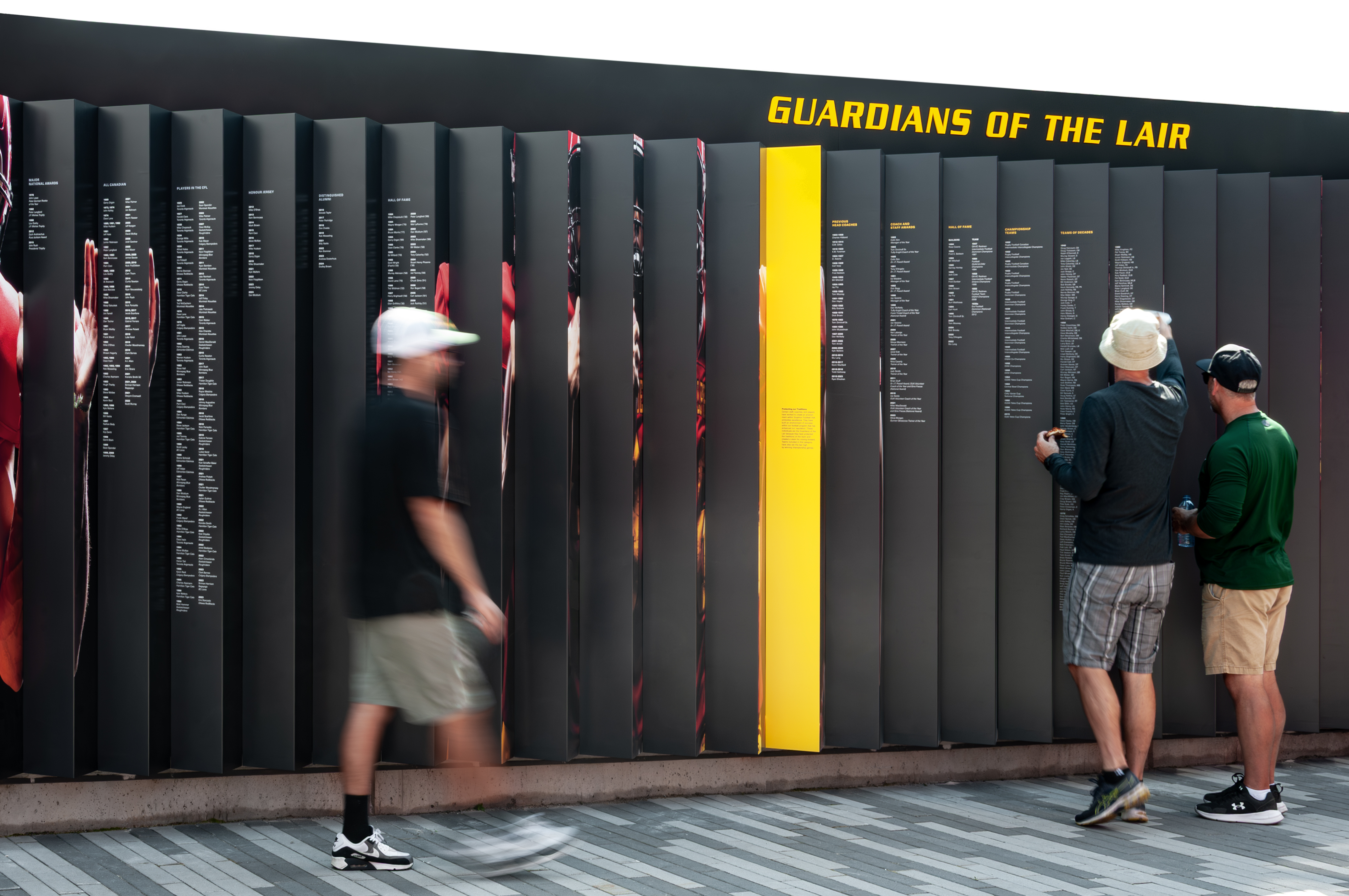 University of Guelph - Gryphons Honour Wall by Cygnus Design Group ...