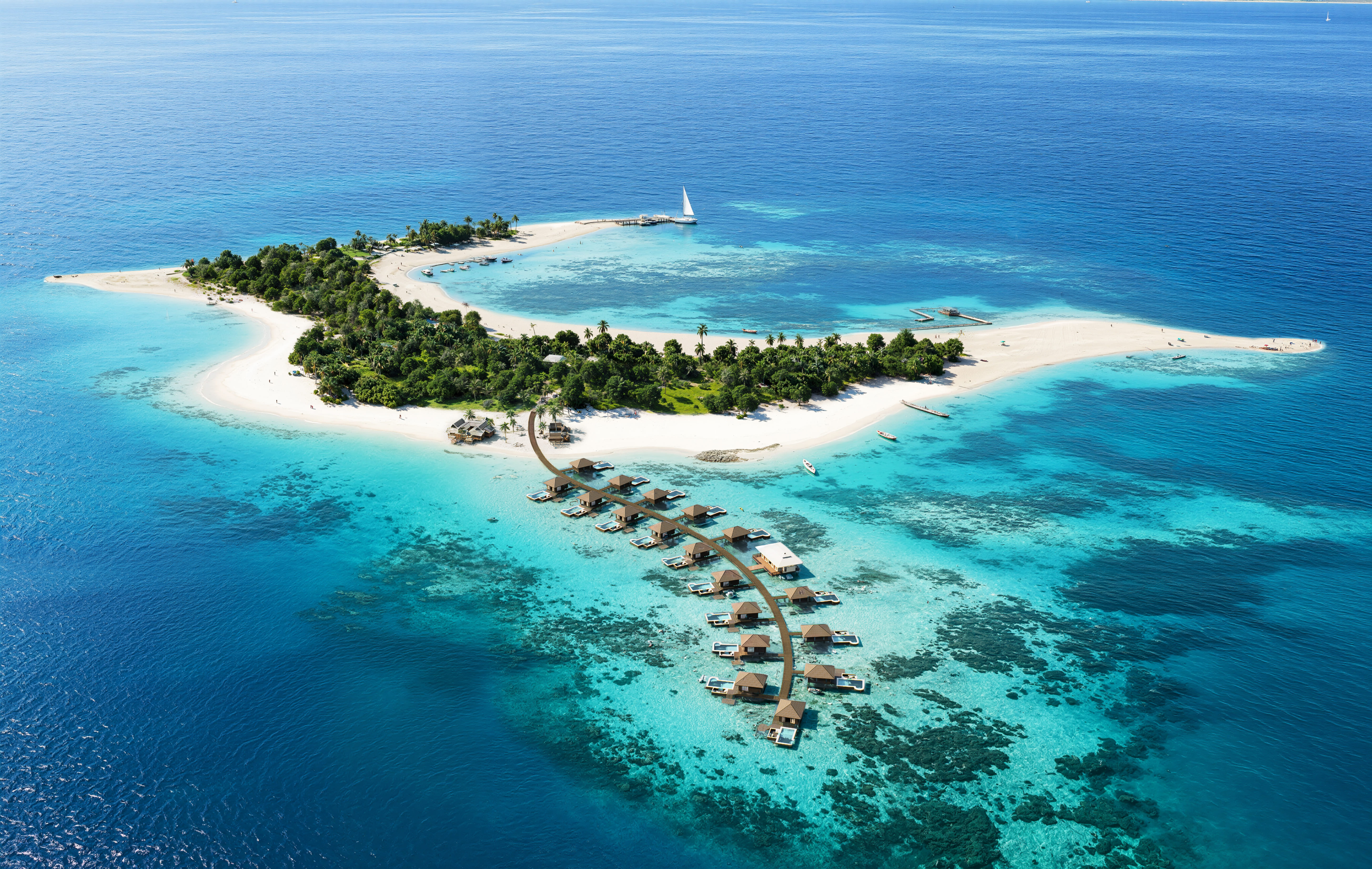 Private Island Resort in Raa Atoll by MAVERICK FRAME | 3D architectural ...