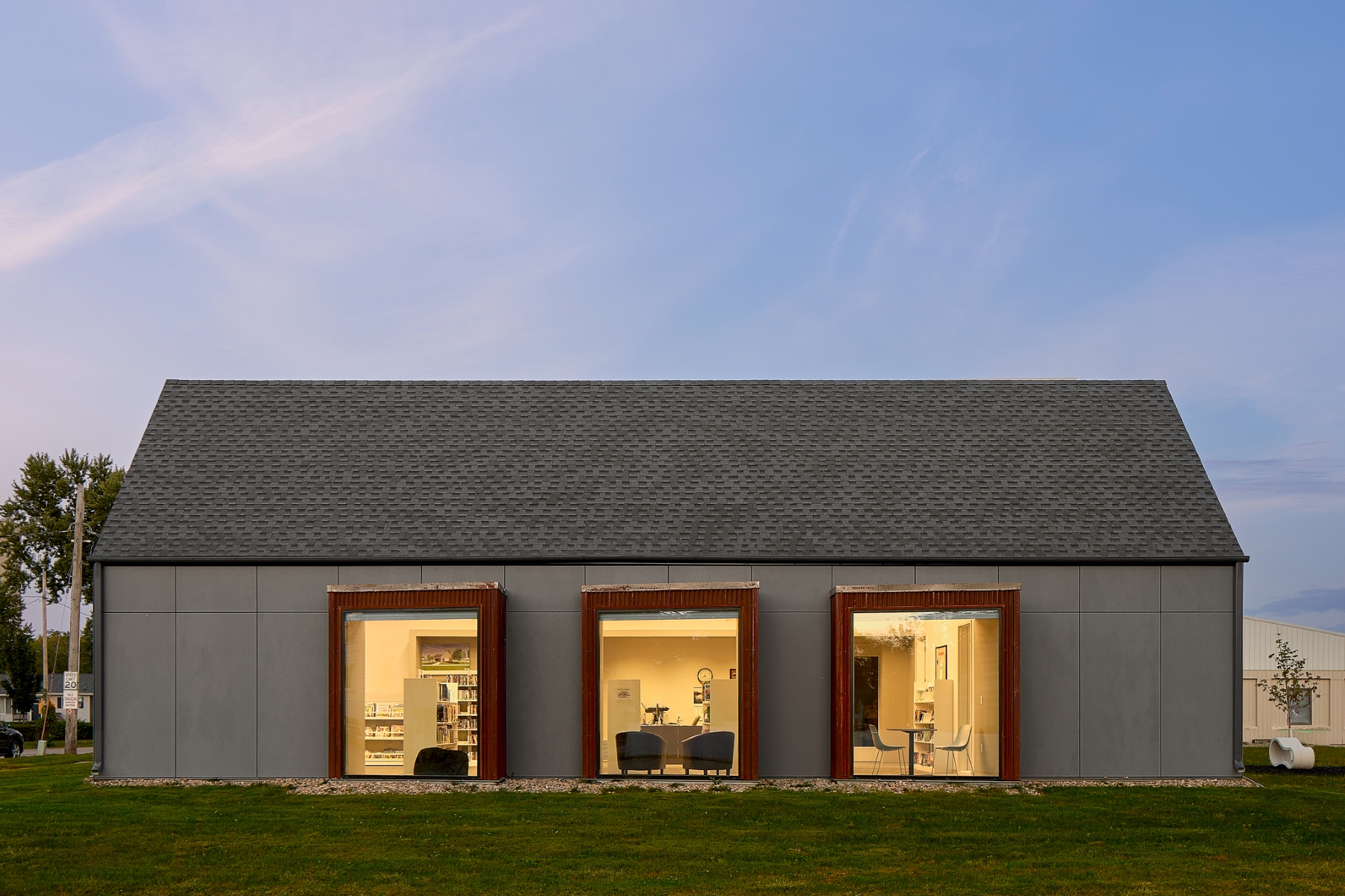 Rudd Public Library by OPN Architects - Architizer