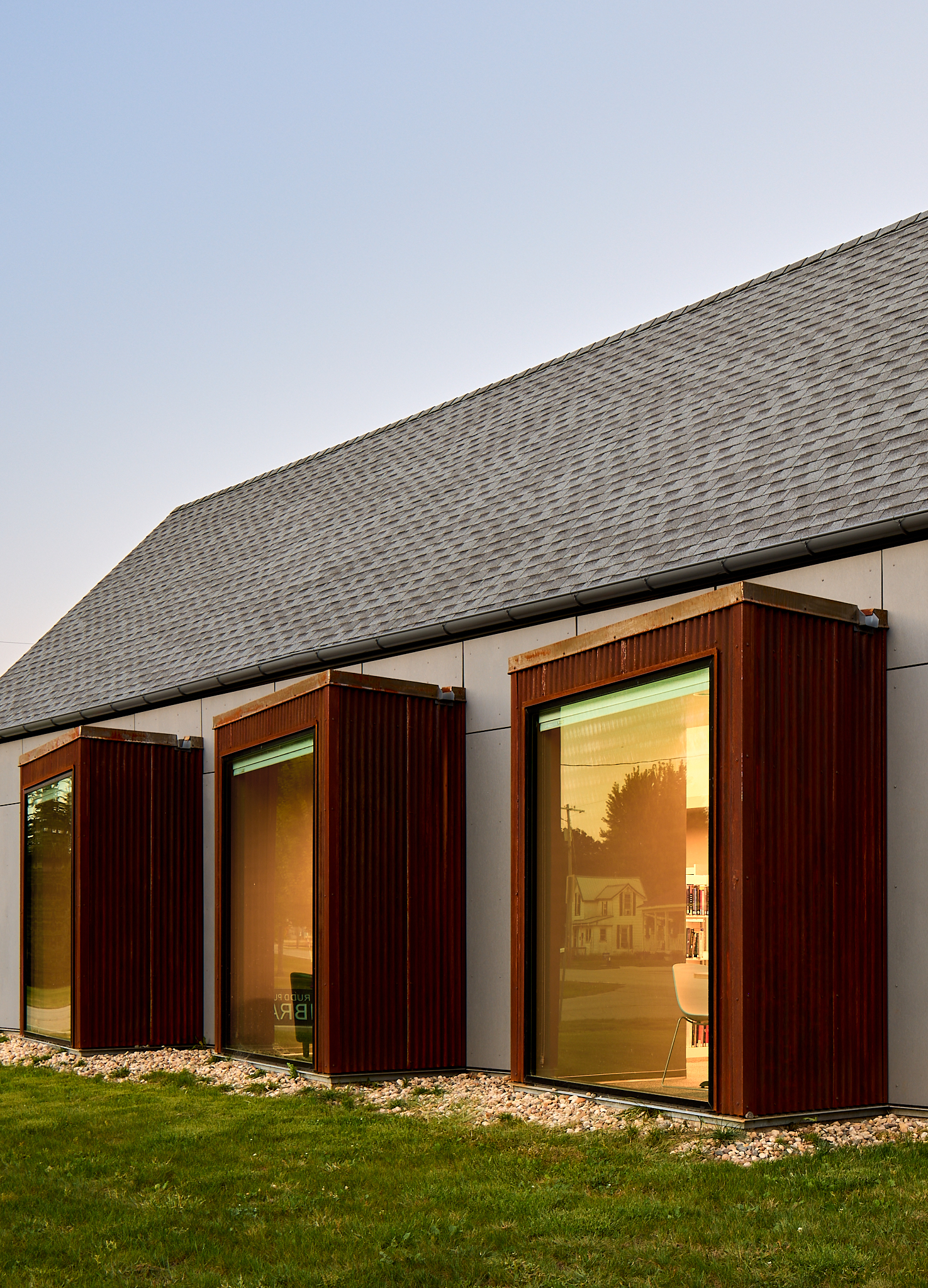 Rudd Public Library by OPN Architects - Architizer