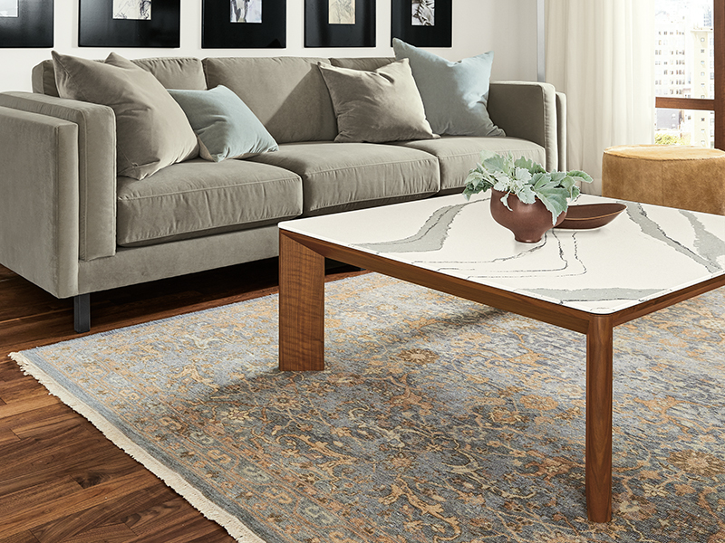 Pren Coffee Tables with Cambria quartz tops from Room & Board Business ...