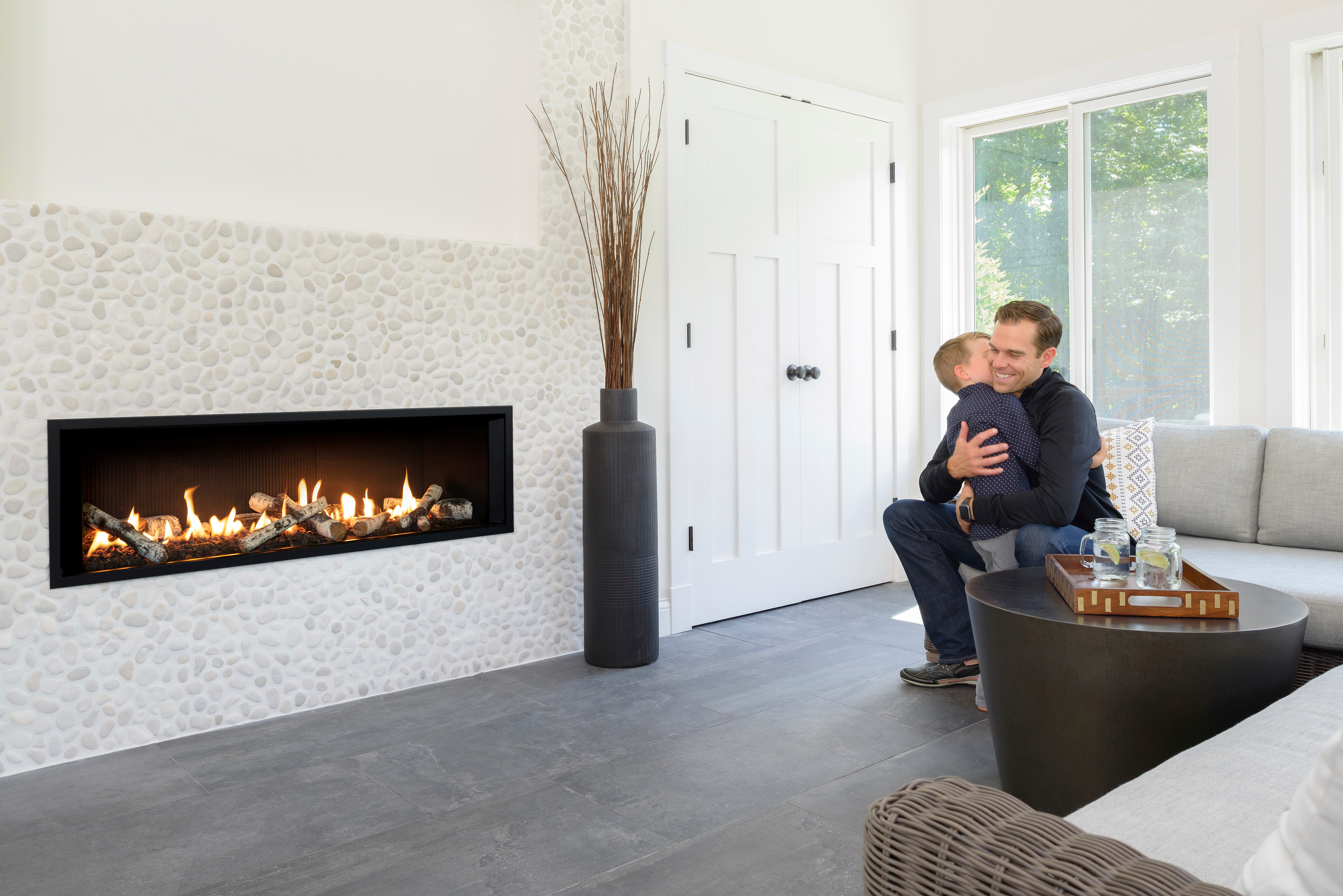 Valor L2 Linear Gas Fireplace from Valor Fireplaces - Architizer