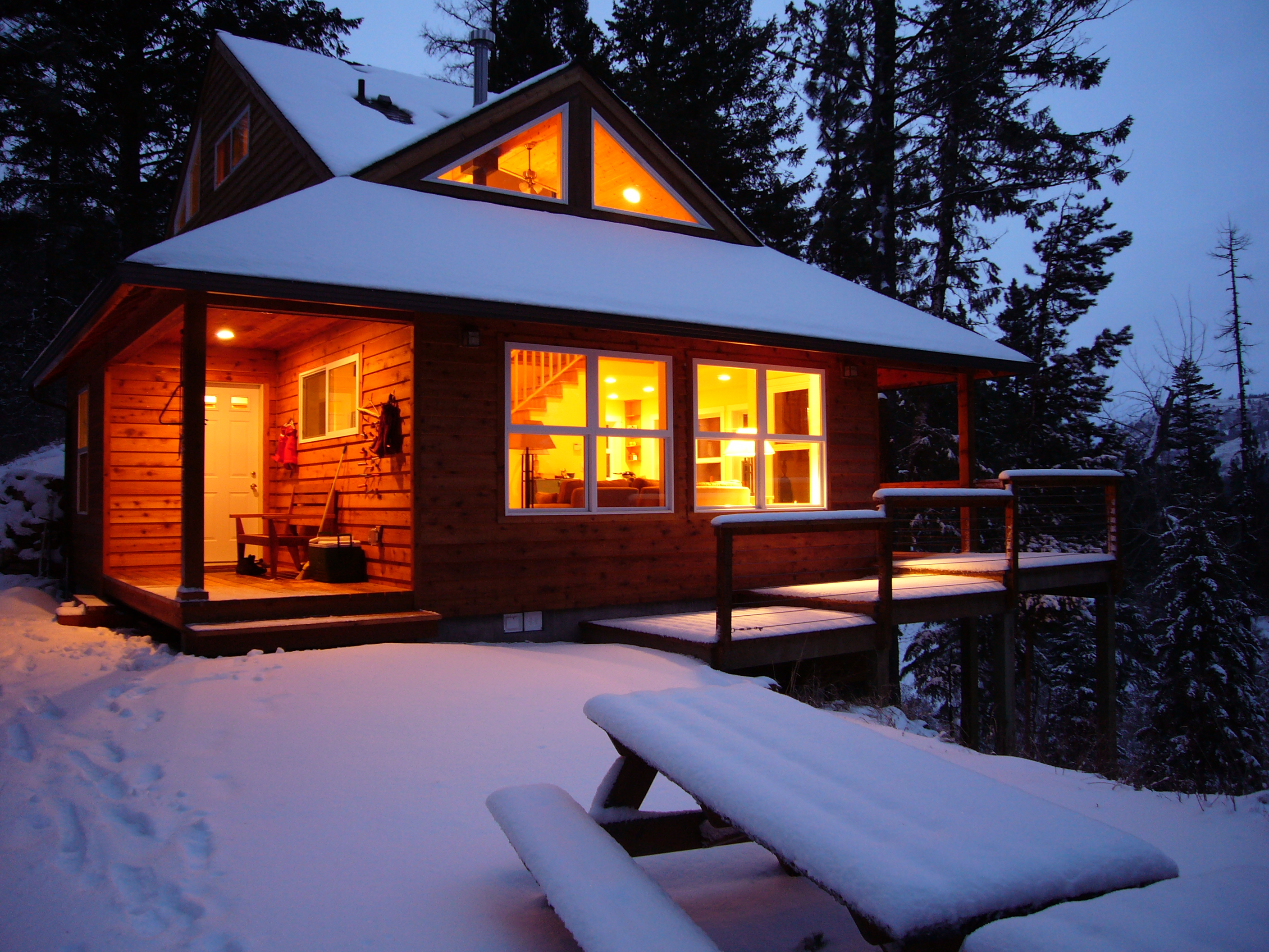 Lostine River Cabin by John Hasenberg Architect - Architizer