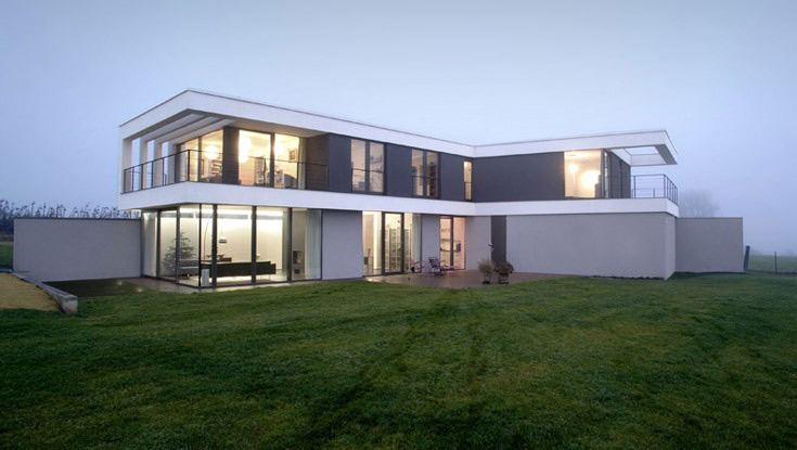 Row House in Goeblange by METAFORM architects - Architizer