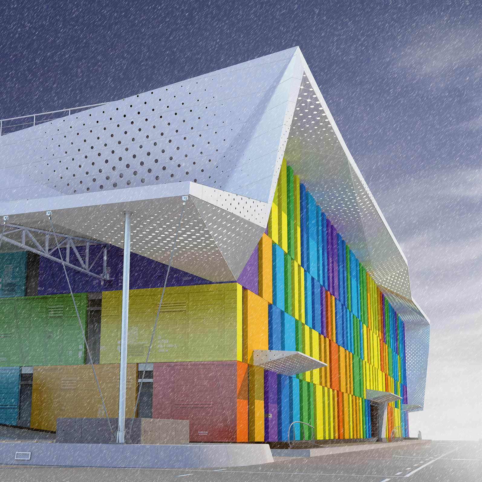 Shakhov-Port Logistic Center - Architizer