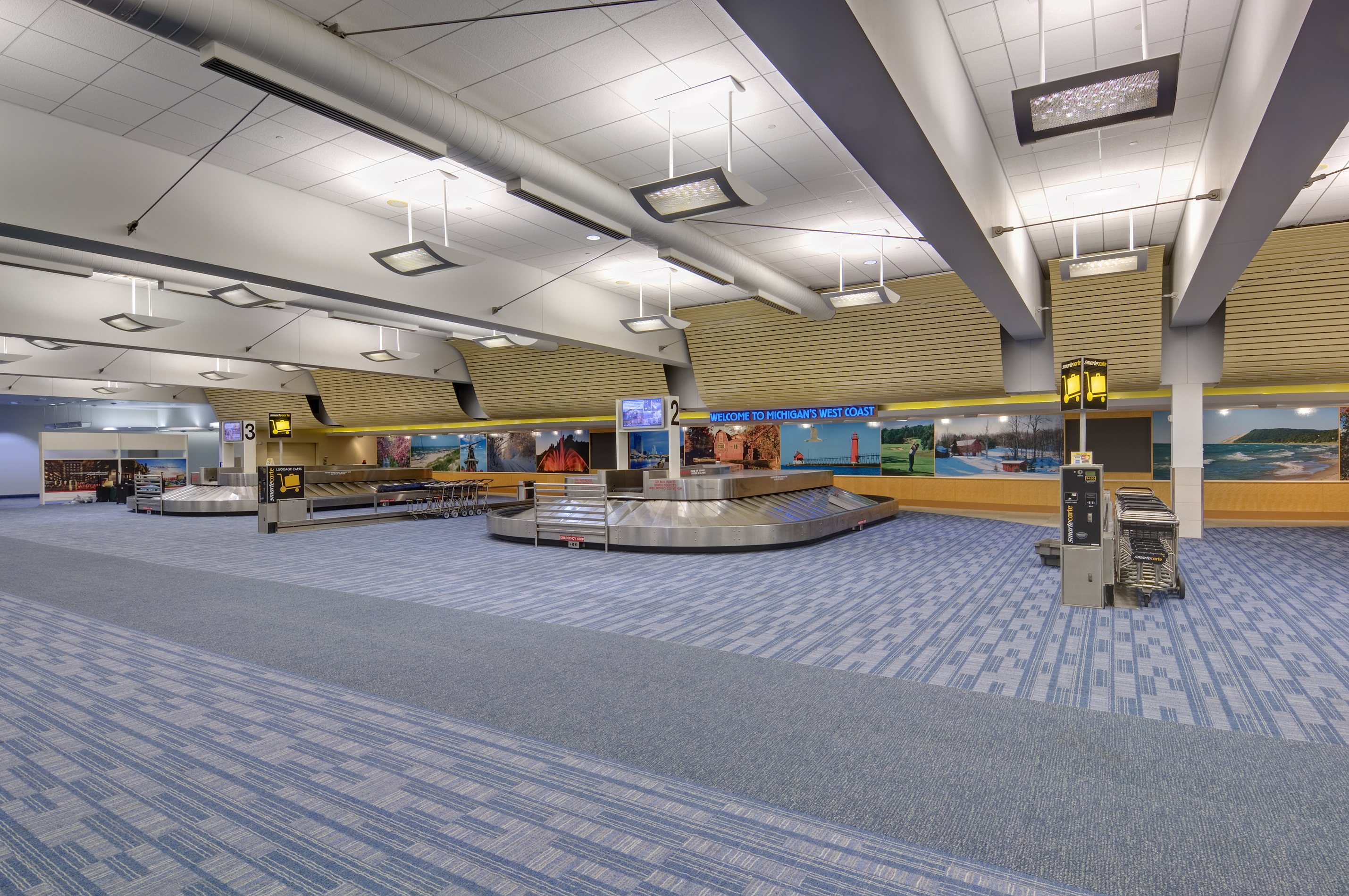 Gerald R. Ford International Airport, Terminal Area and Parking ...