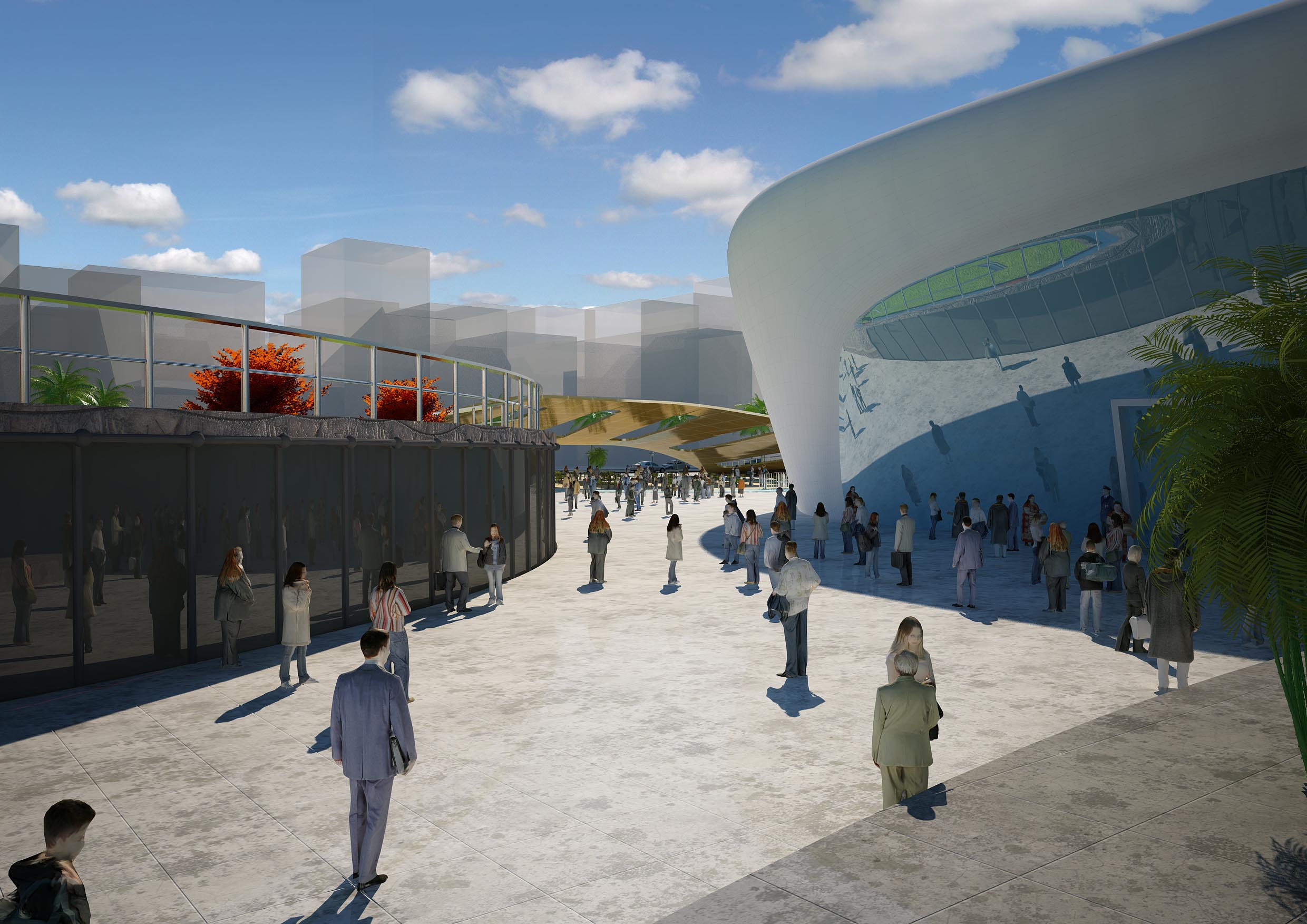 Idea 374383: PortSaid Cultural Center in Port Said, Egypt - Architizer