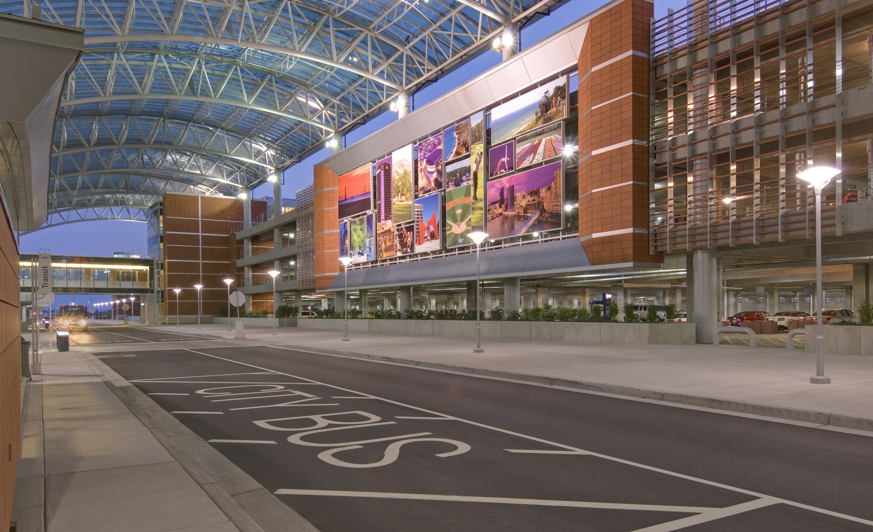 Gerald R. Ford International Airport, Terminal Area and Parking ...