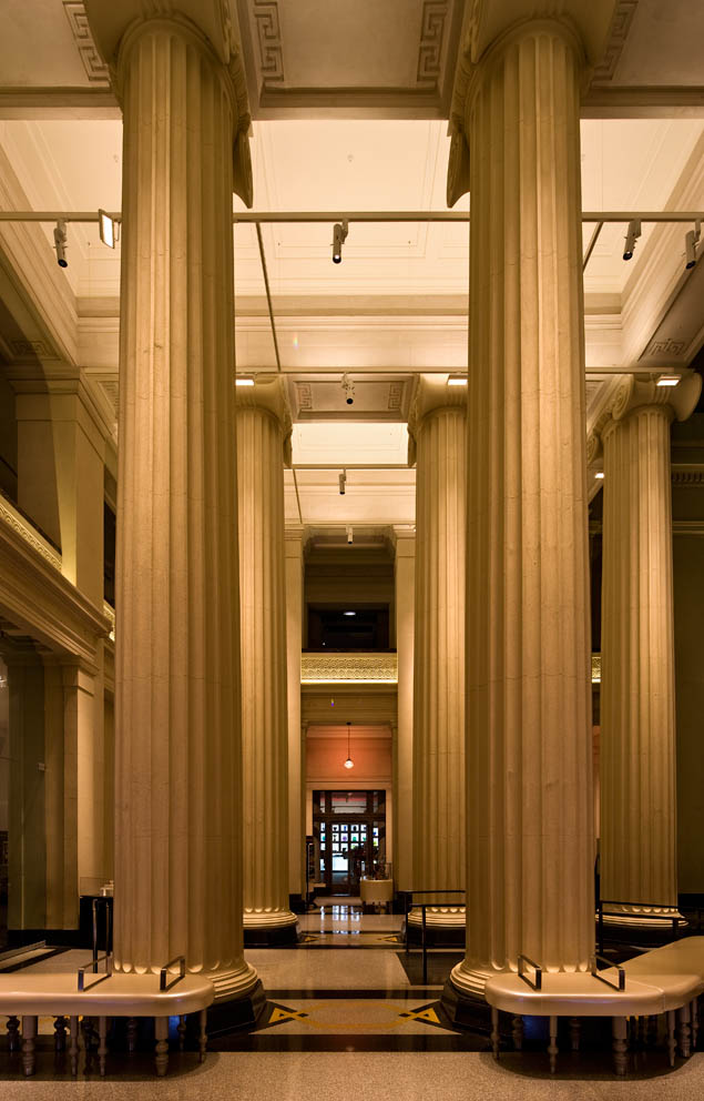 Auckland Museum Grand Foyer by Lightemotion - Lighting Designers ...
