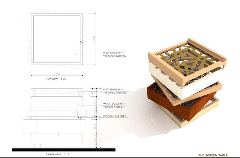 The Screen Table by Contrast Designs - Architizer