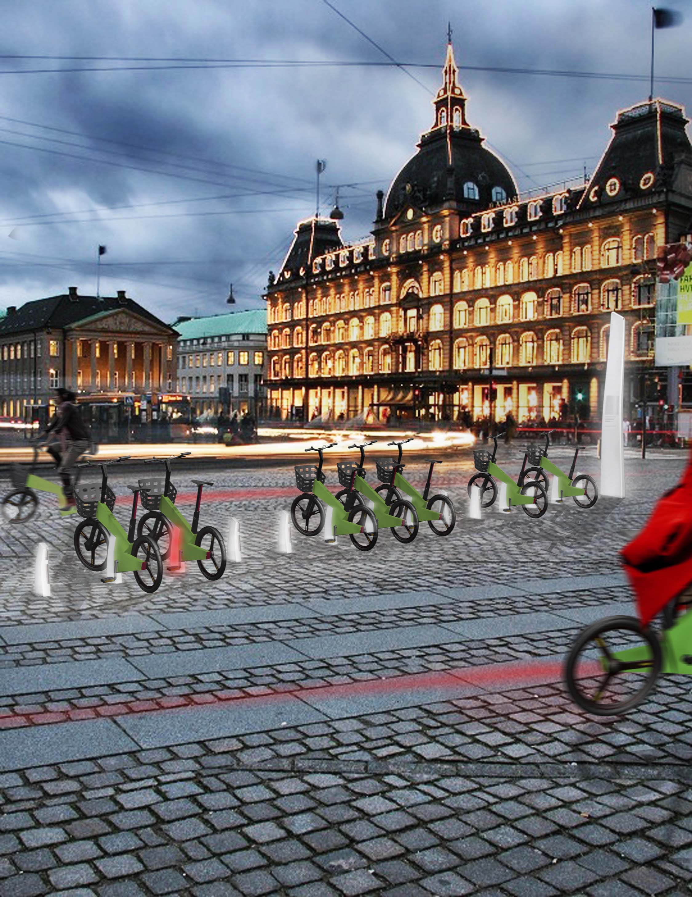 CPH Bike-share competition - Architizer