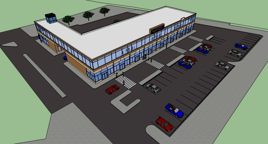 (SketchUp) - Retail Stores, Peabody, MA - Architizer