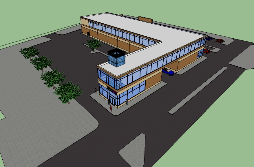 (SketchUp) - Retail Stores, Peabody, MA - Architizer