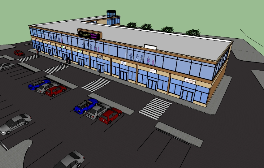 (SketchUp) - Retail Stores, Peabody, MA - Architizer