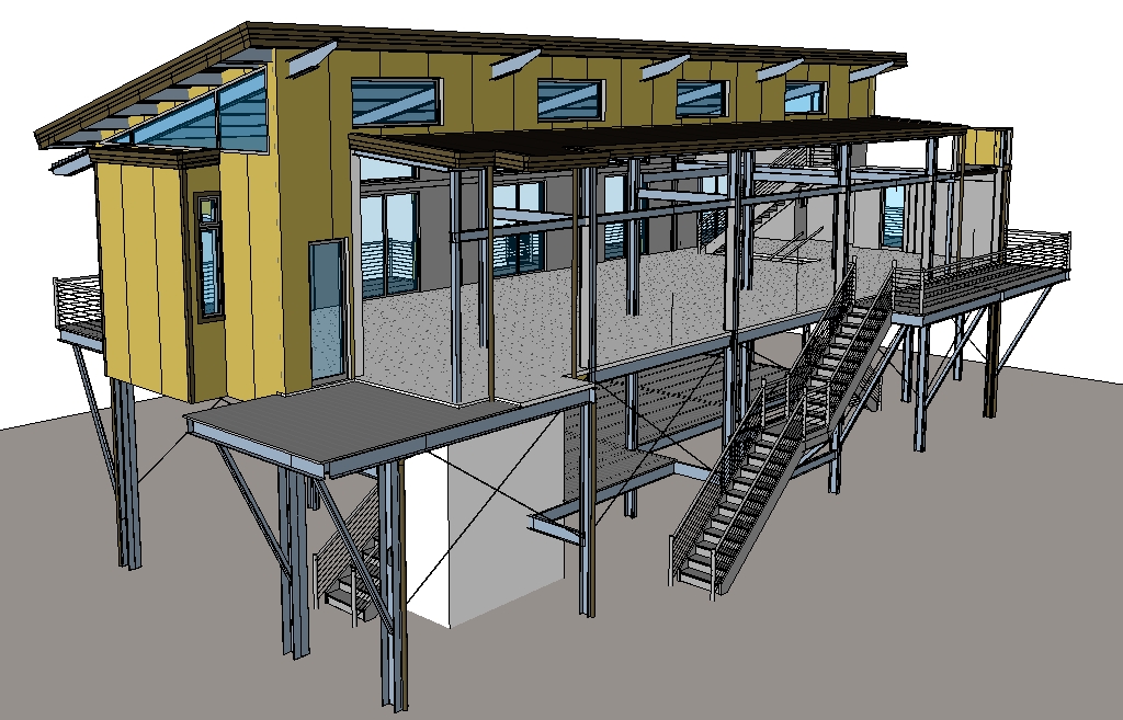 Cusabo Island Steel Home - Architizer