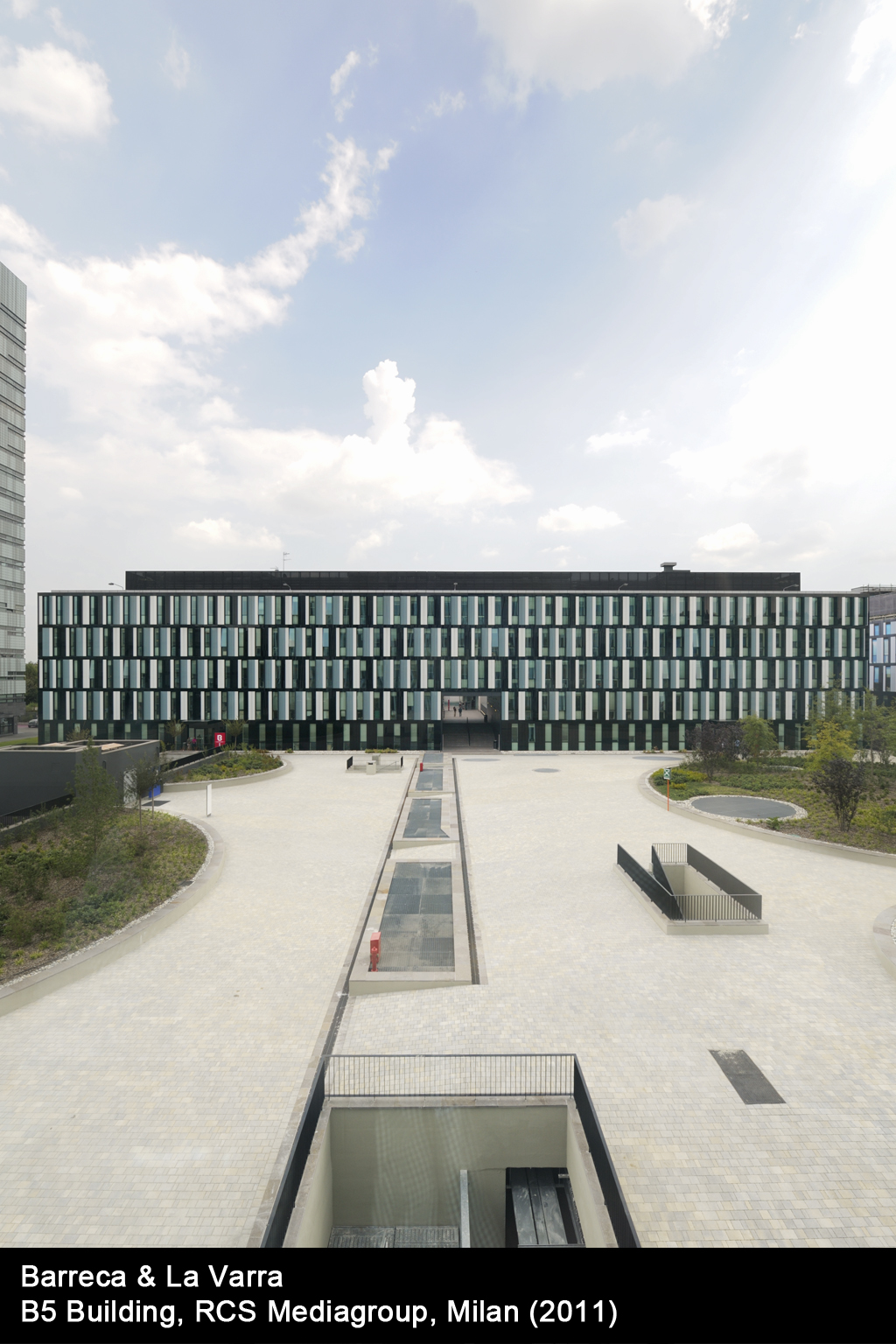 B5 Building, RCS Mediagroup, Milan (2011) by Barreca & La Varra ...