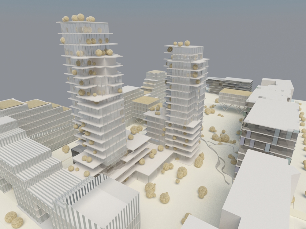 2Tower building complex - Architizer