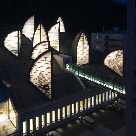 Wellness Center: Berg Oase by Mario Botta Architetto - Architizer