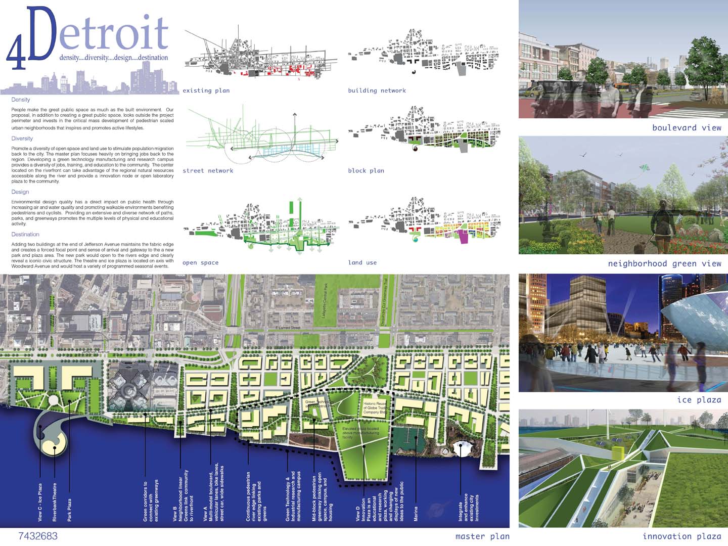 4D - Detroit Riverfront Proposal by URBAN pad - Architizer