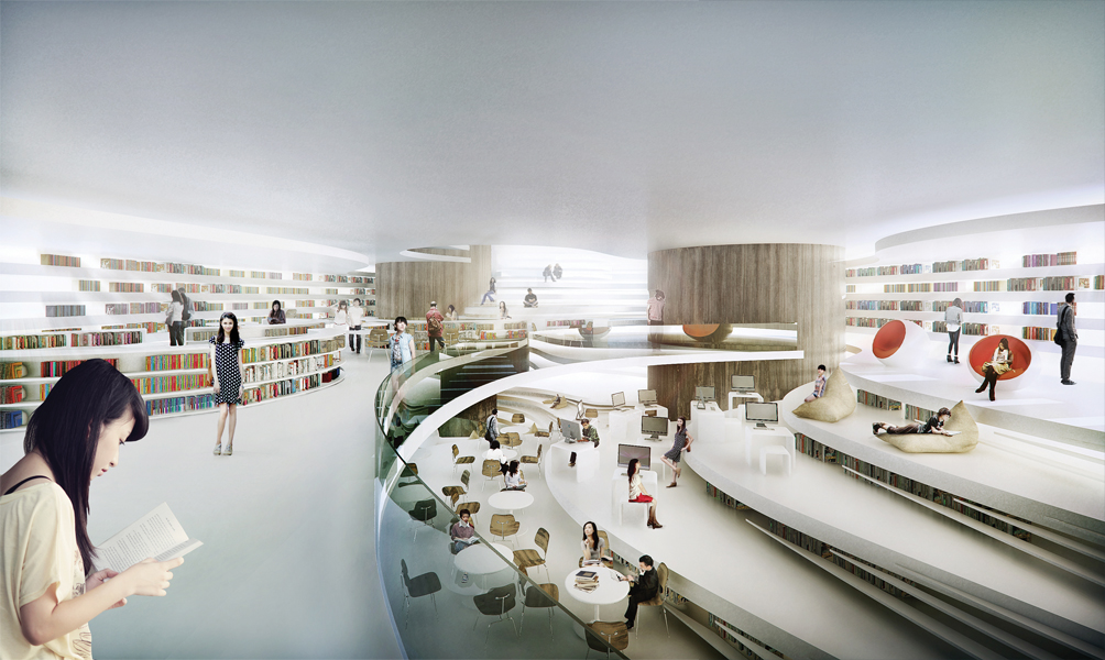 DGL - DAEGU GOSAN PUBLIC LIBRARY - Architizer