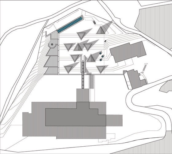 Wellness Center: Berg Oase by Mario Botta Architetto - Architizer