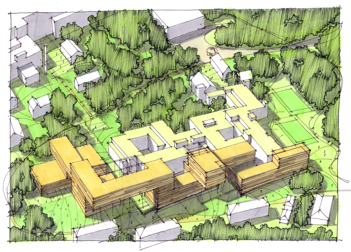 volume studies for some project - Architizer