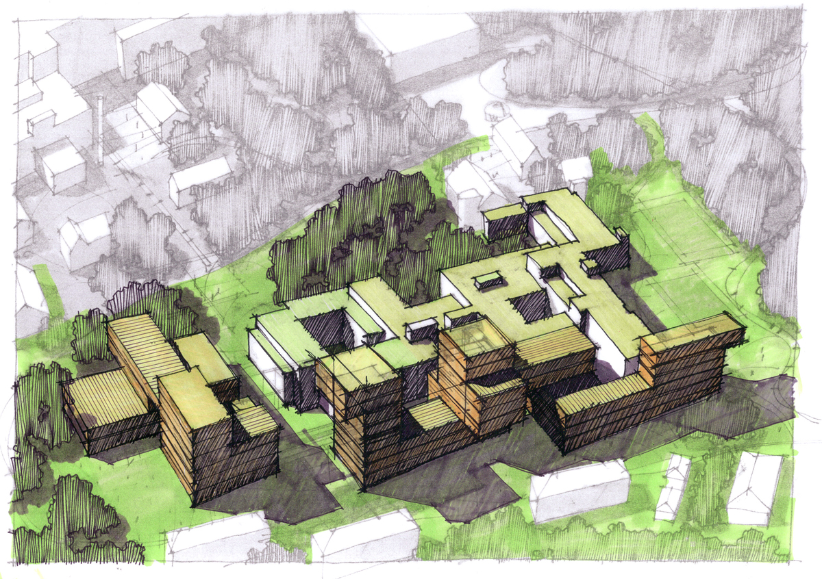 volume studies for some project - Architizer