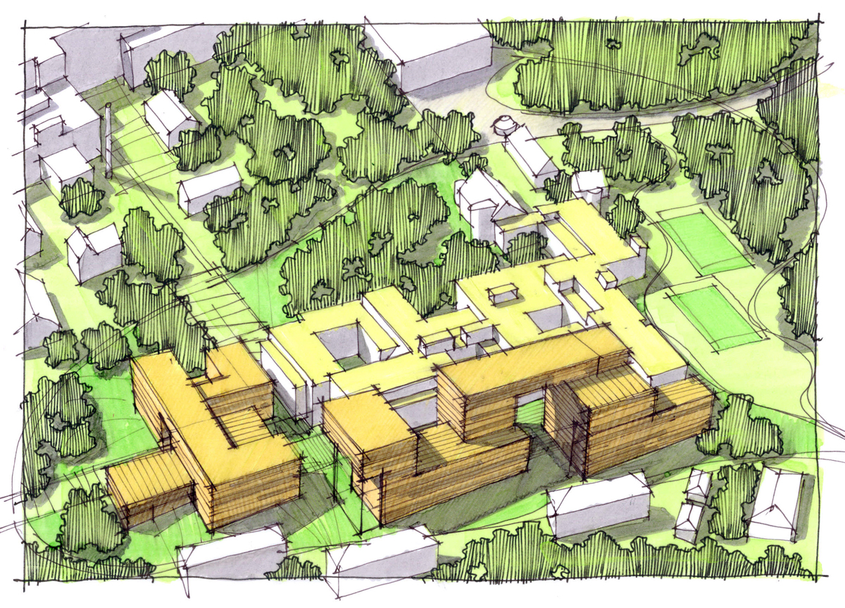 volume studies for some project - Architizer