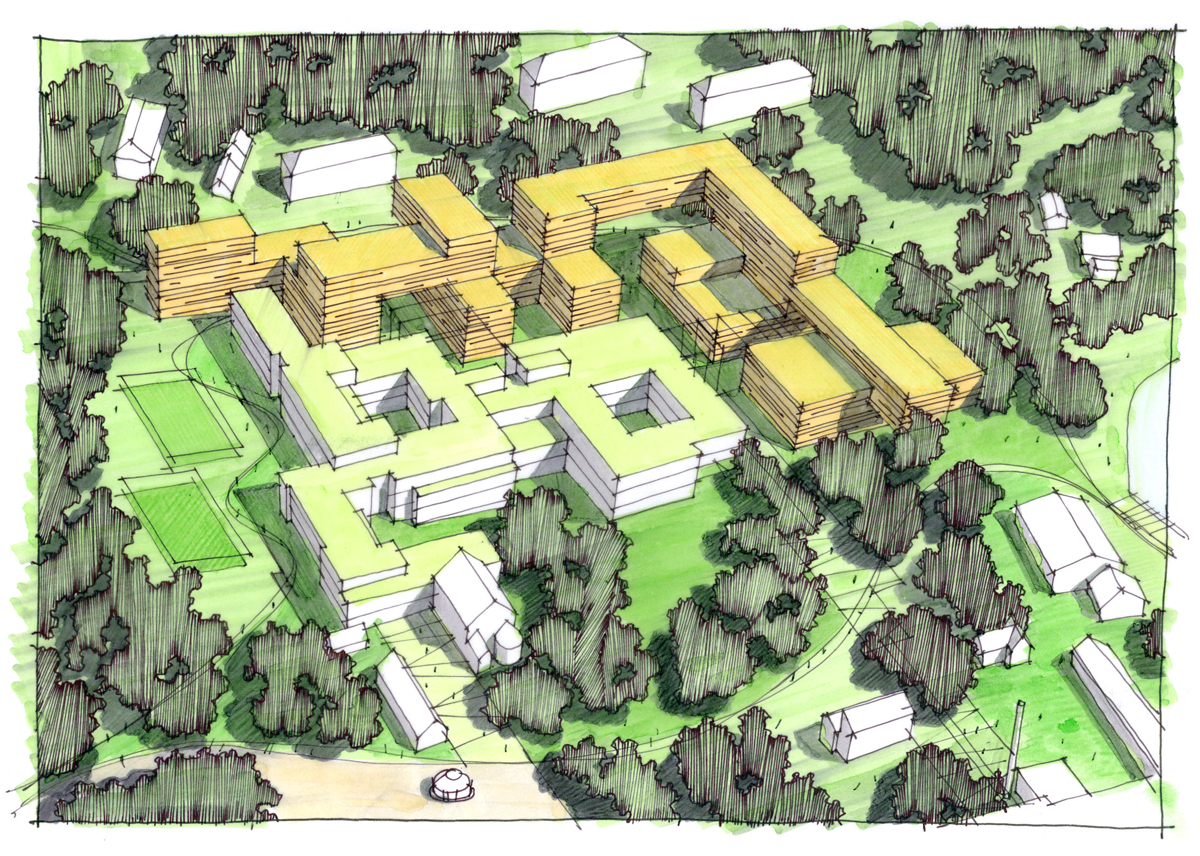 volume studies for some project - Architizer