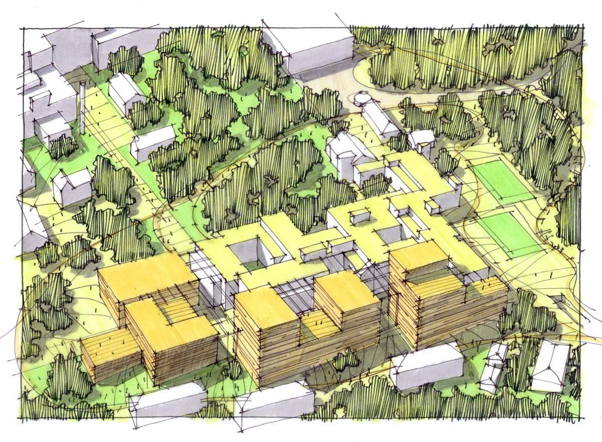 volume studies for some project - Architizer