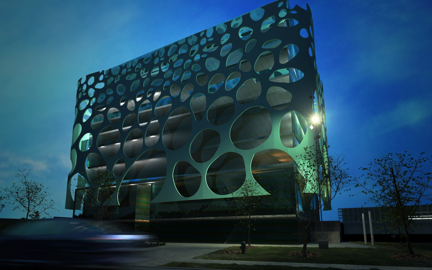 COMMERCIAL AND OFFICE BUILDING FOR BENETTON, TEHRAN, IRAN - Architizer