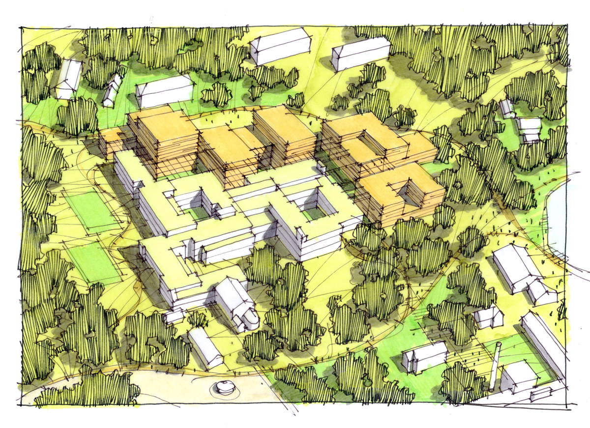 volume studies for some project - Architizer