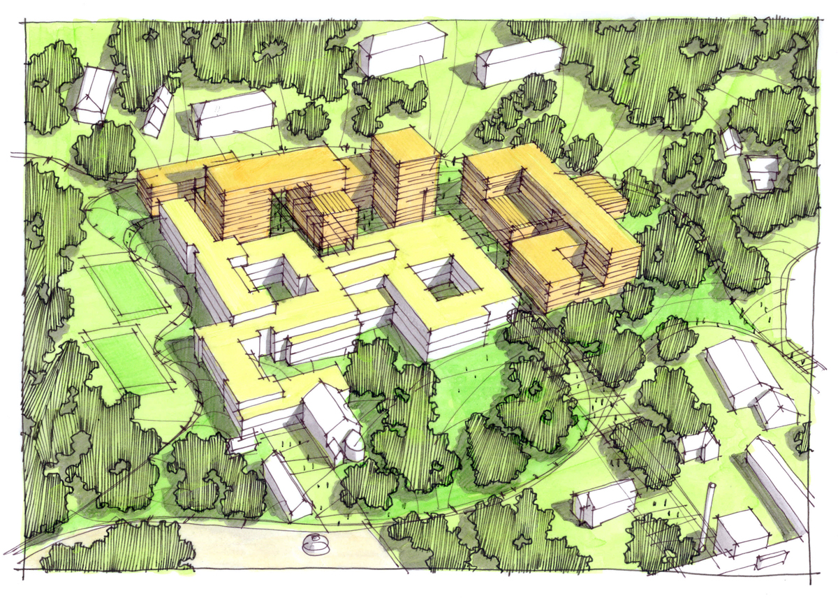 volume studies for some project - Architizer