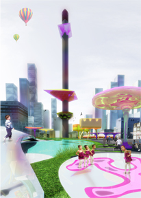 CHEONGNA CITY LANDMARK TOWER by BudCud - Architizer