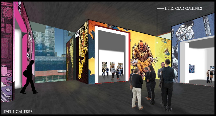 Museum of Comic and Cartoon Art NYC competition - Architizer