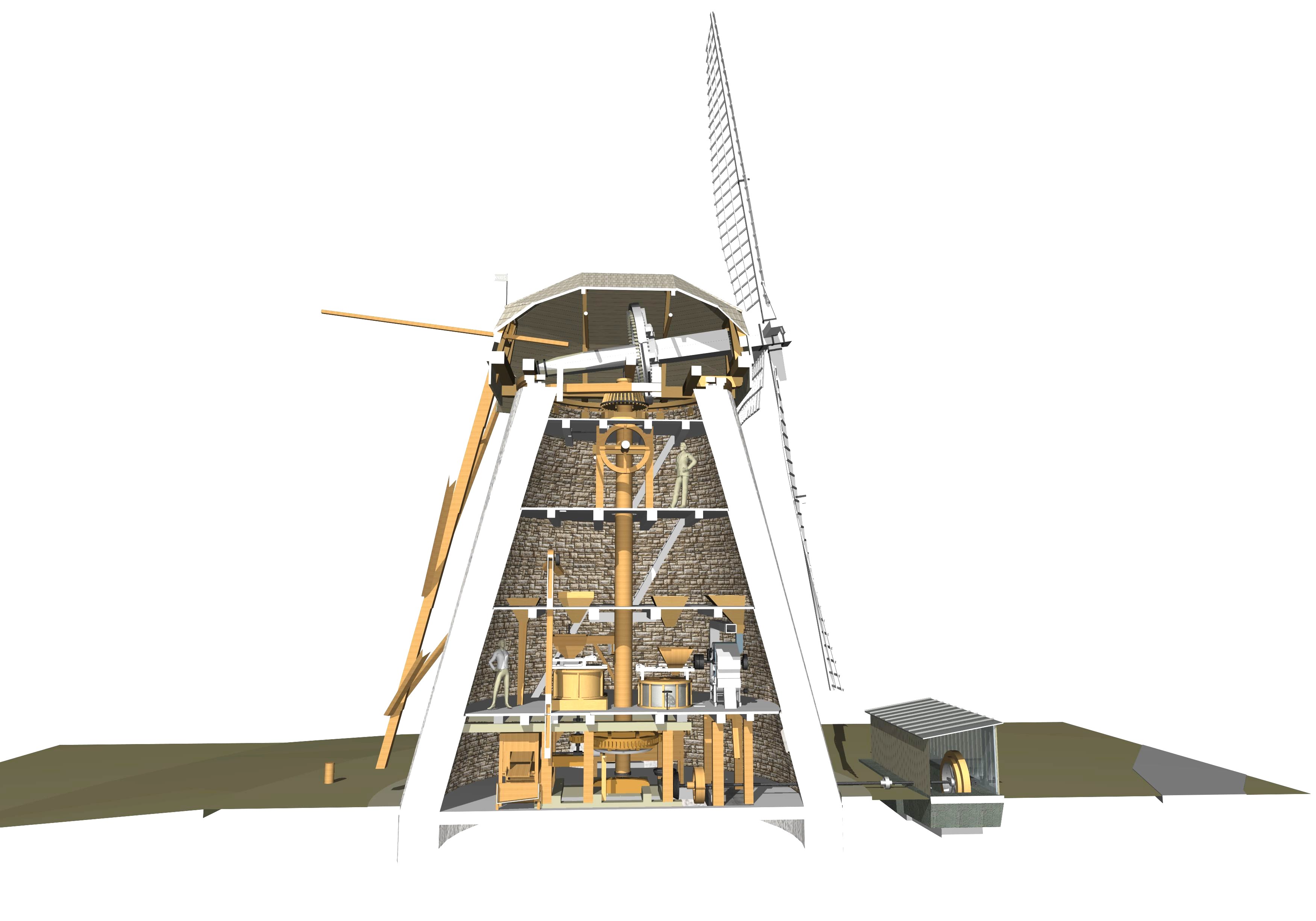 Restoration of Seidla Windmill by Asum Arhitektid - Architizer