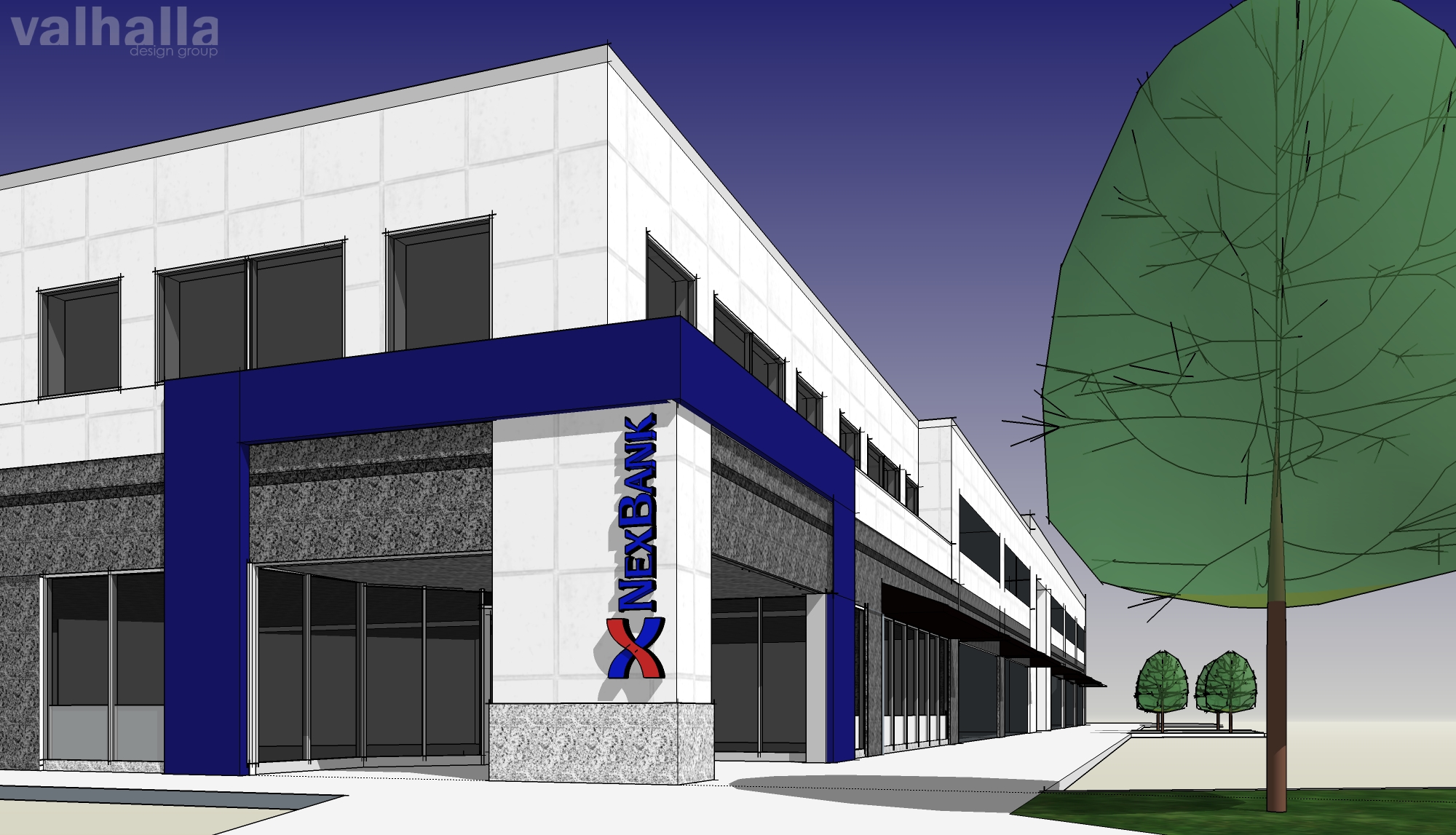 Nexbank Luther Lane Branch - Architizer