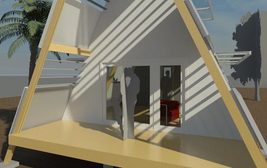 A Frame Beach Cabin - Architizer