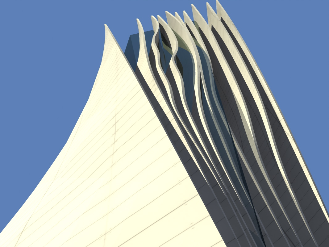 Turning Flat Tower by Claudio Catalano - architecture&design - Architizer