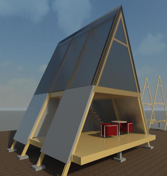 A Frame Beach Cabin - Architizer