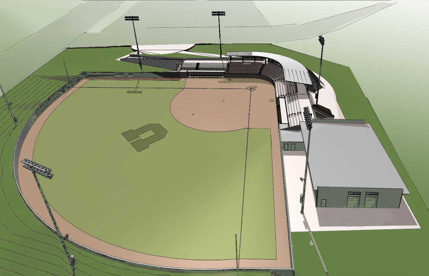 Ute Field - Softball Stadium - Architizer