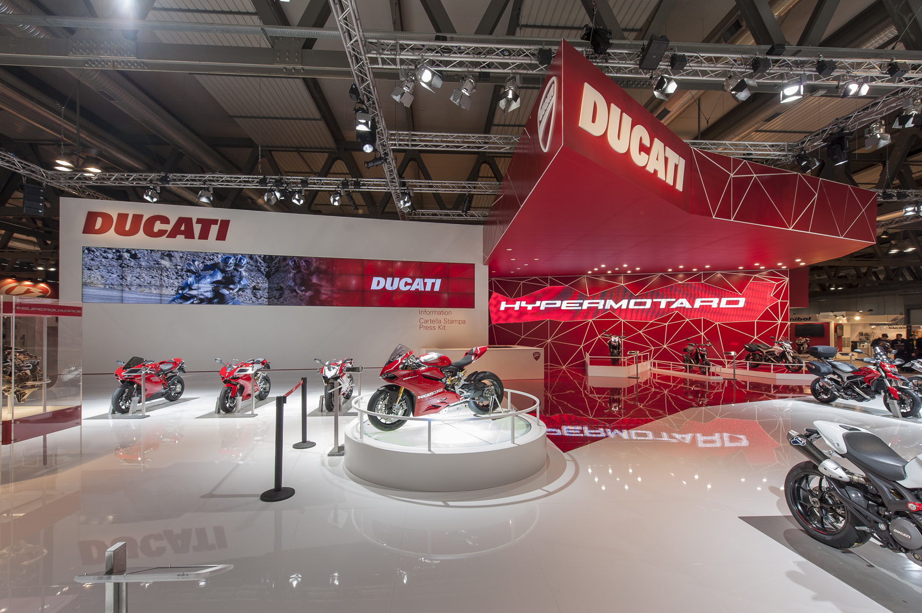 DUCATI EXHIBITION 2012 by POINT.ARCHITECTS - Architizer