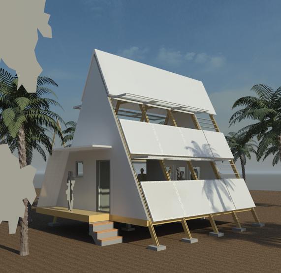 A Frame Beach Cabin - Architizer