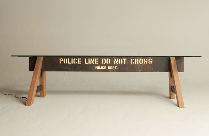 The Street is in the House: Police Table Masterpiece - Architizer