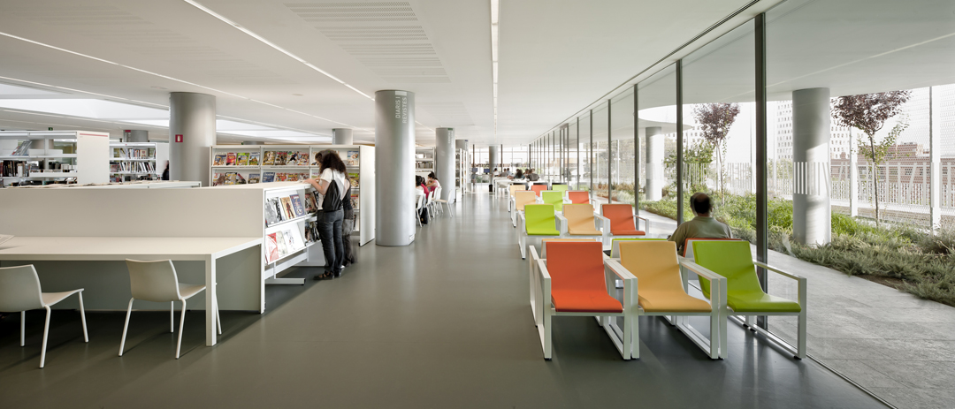 Library in Singuerlin by Taller 9s Arquitectes - Architizer