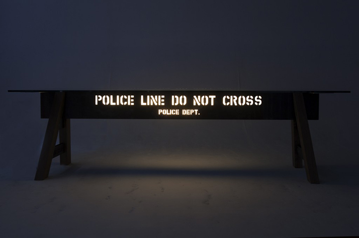 The Street is in the House: Police Table Masterpiece - Architizer