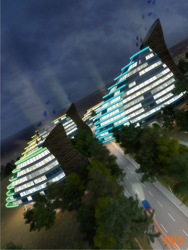 Sun city (night views) by qbcycle - Architizer