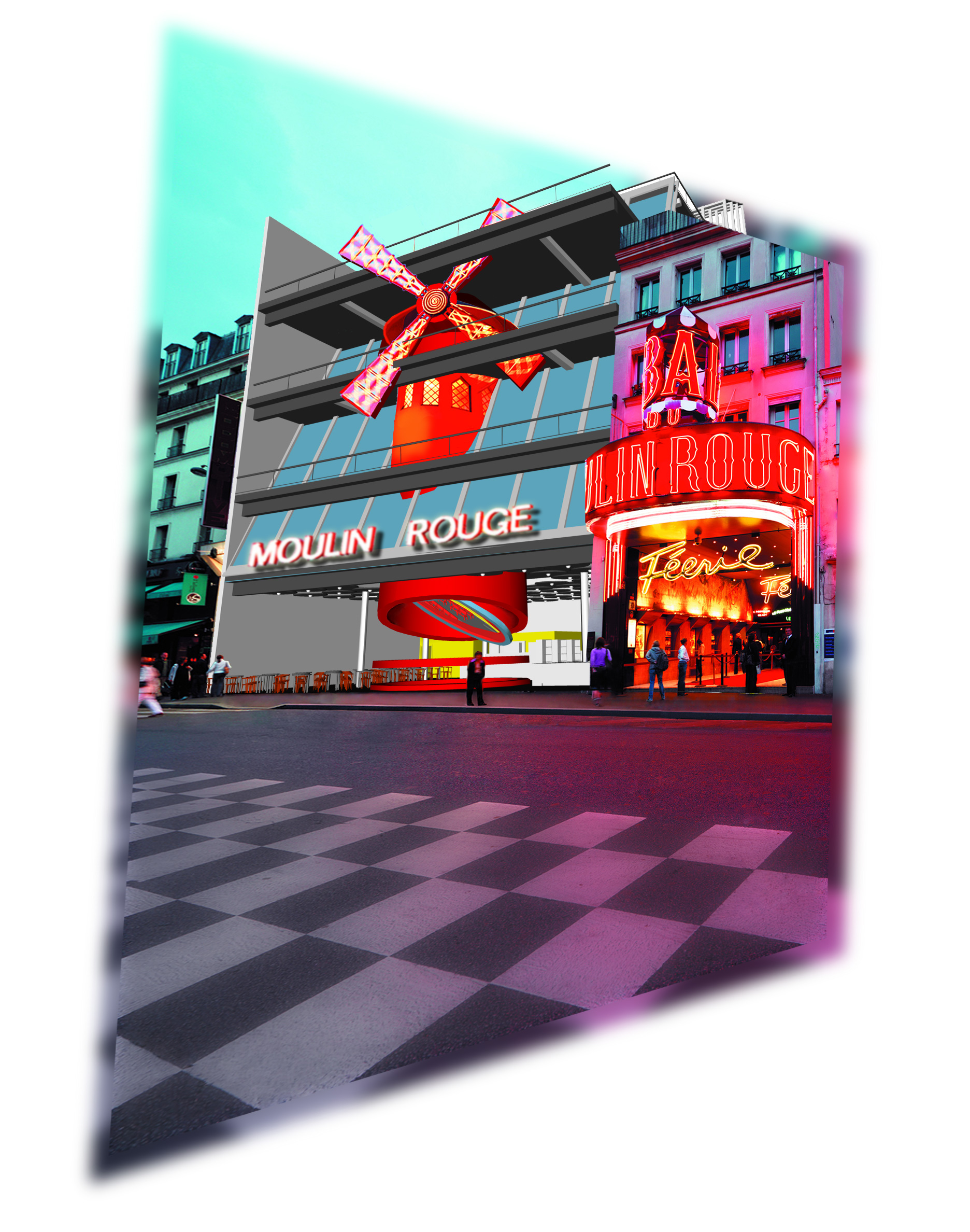 Moulin Rouge Dance School & Museum by Philip Tusa Projects - Architizer