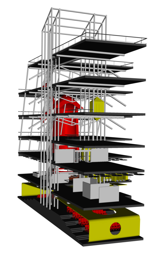 Moulin Rouge Dance School & Museum by Philip Tusa Projects - Architizer